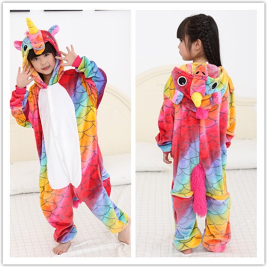 Kleding-huispak-eenhoorn huispak kind-90-100cm