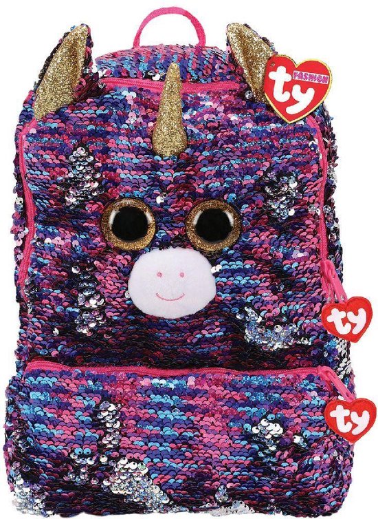 Ty Fashion Rugzak Rosette Unicorn Square 26x20cm